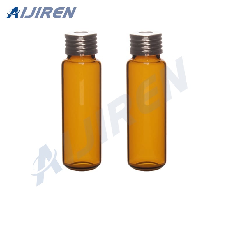Amber Glass 20ml Headspace Vial with Center Hole Liquid Chromatography ...