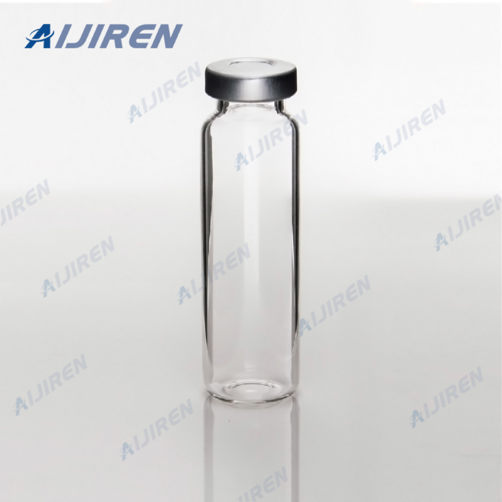 Wide Opening Crimp Neck 20mm Glass Vial Chromatography-Headspace GC ...